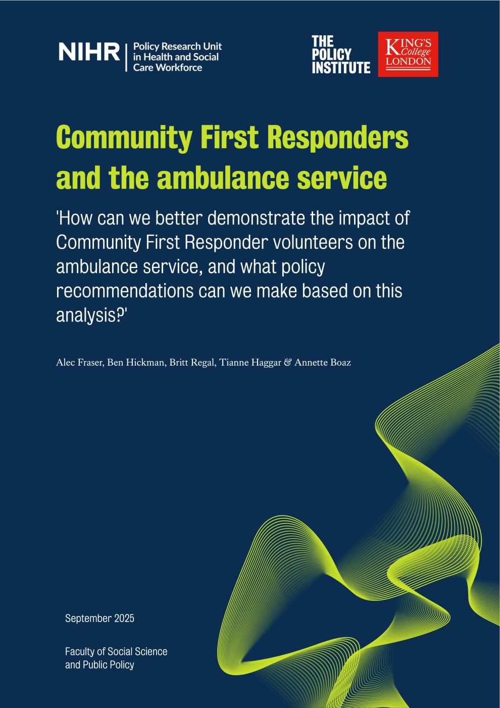 Comprehensive new report published highlighting the central role CFRs ...
